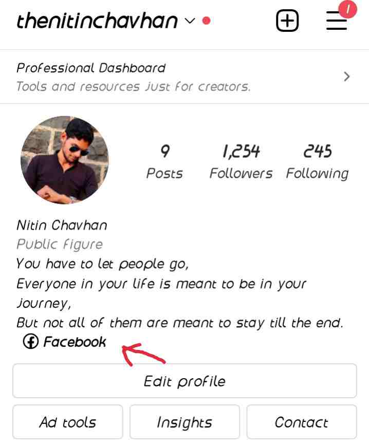 How To Add Facebook Profile Link In Instagram Bio NXT Blogger